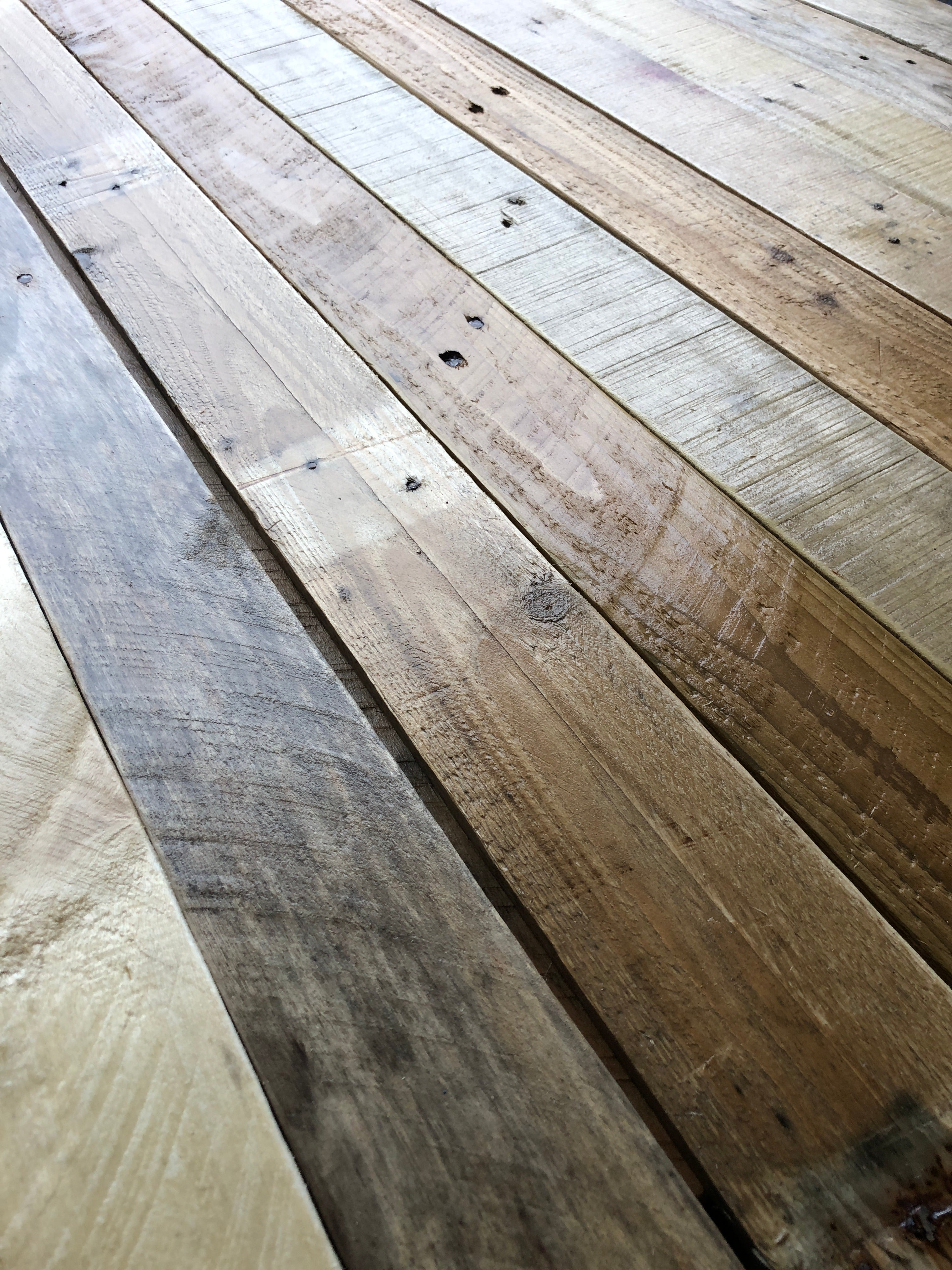 Varnished Rustic Wood Cladding - 50 Square Meter Pack - BULK BUY ...